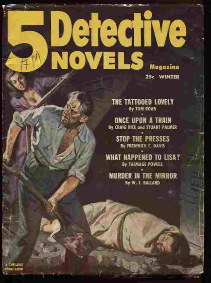 5 Detective Novels 1953 Winter (Vol 5 #2)