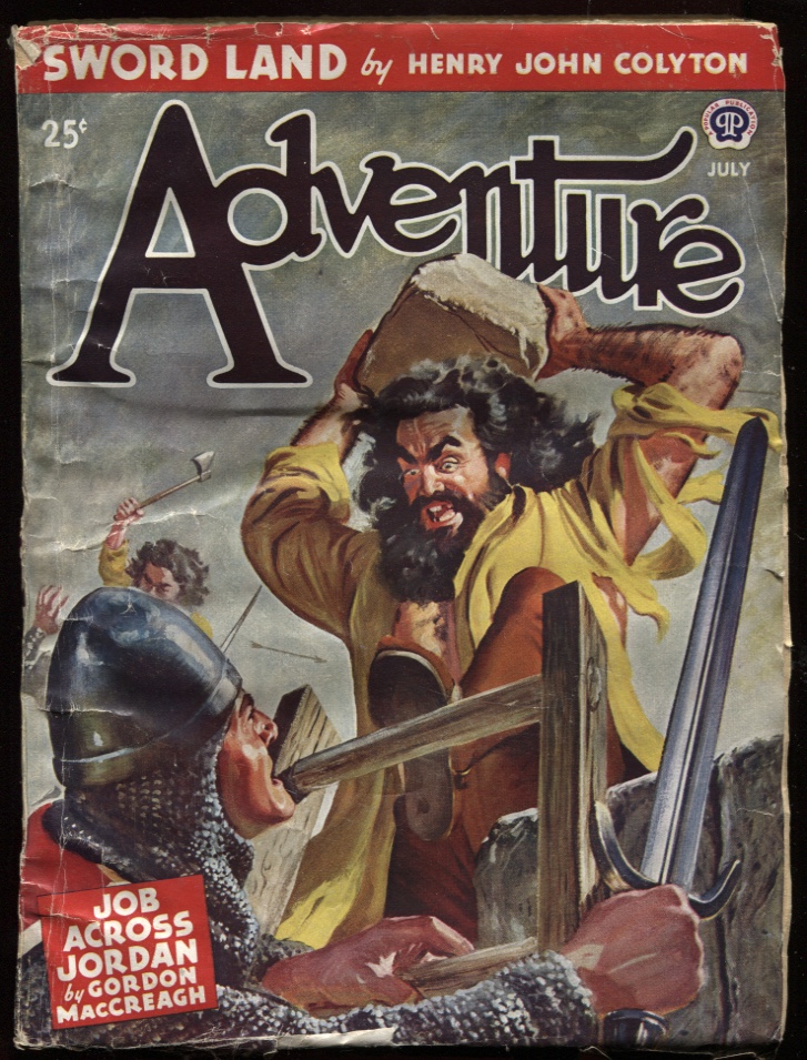 Adventure 1946 June. "Sword Land."