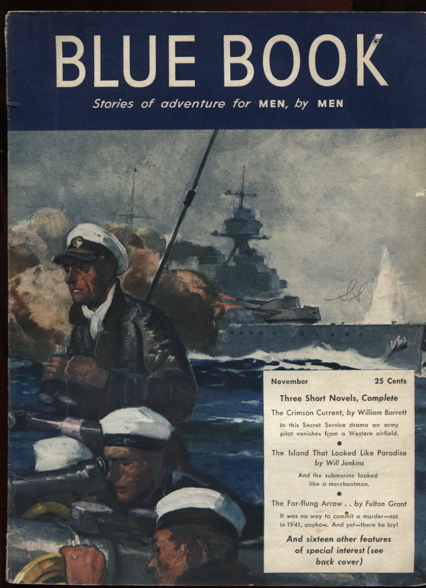 Blue Book. 1941 November. "Eight Are the Gates"